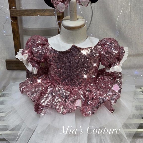 Minnie Mouse Light Pink Dress Png - Etsy