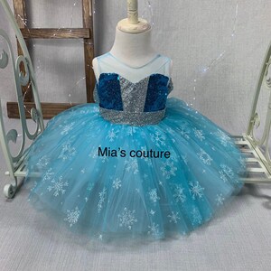 Disneys Frozen Princess Elsa Inspired Costum Dress - Etsy