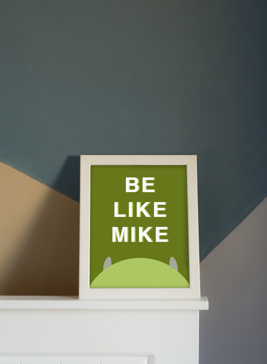 Be Like Mike Monster Inc Poster, INSTANT DIGITAL DOWNLOAD Range of ...