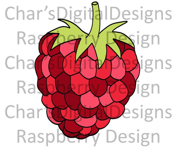Digital Art & Collectibles planner raspberry SVG raspberry File for ...