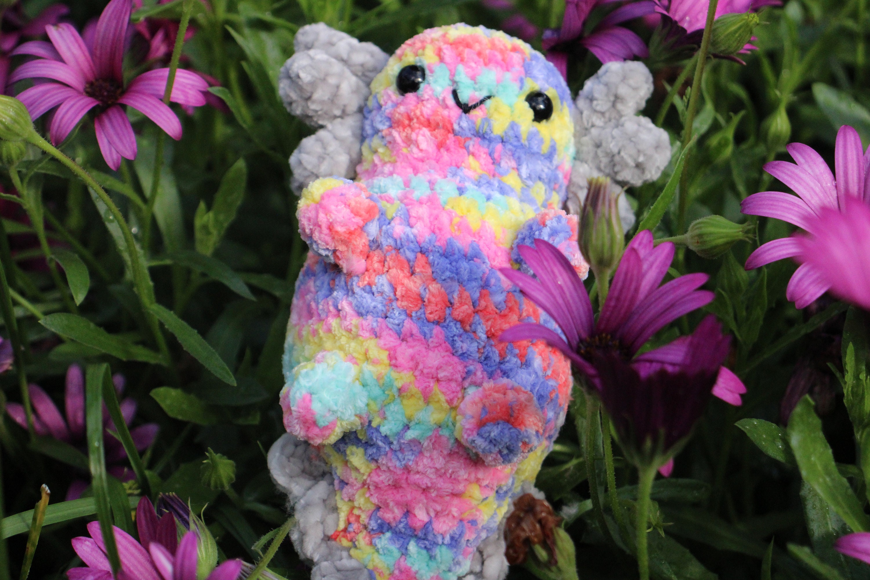 Rainbow Axolotl Plushy Crochet Axolotl Rainbow Axolotl - Etsy