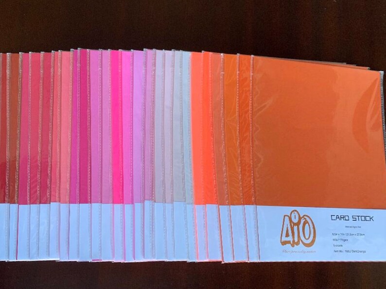 Premium Paper Stock Perfect for Paper Crafting, Card Making ...
