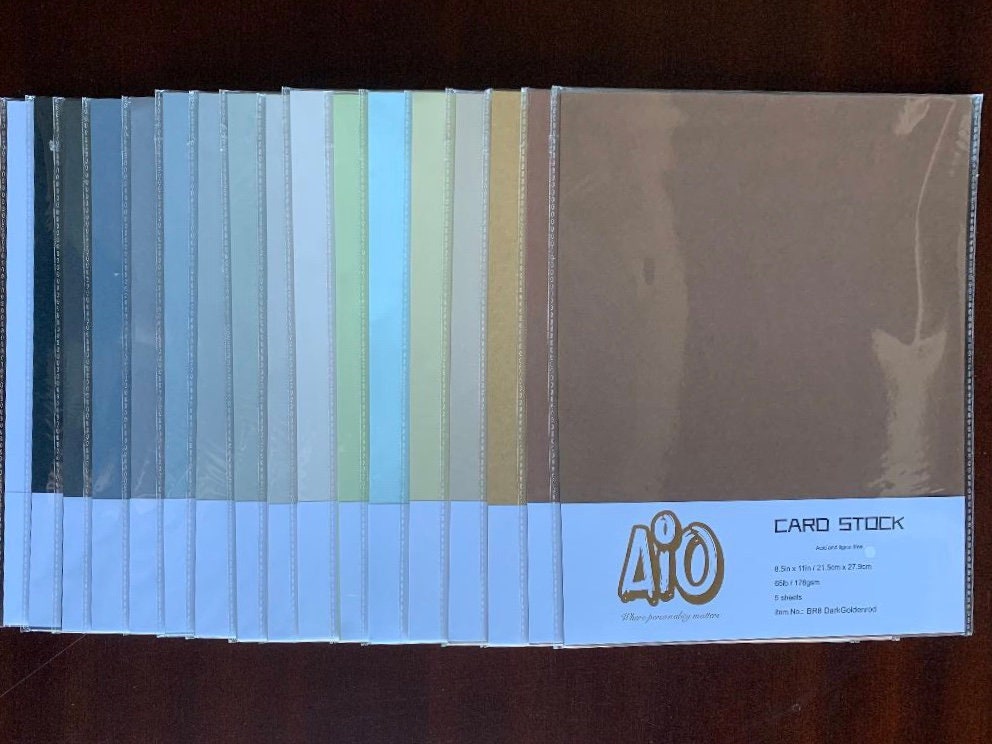Premium Paper Stock Perfect for Paper Crafting, Card Making ...