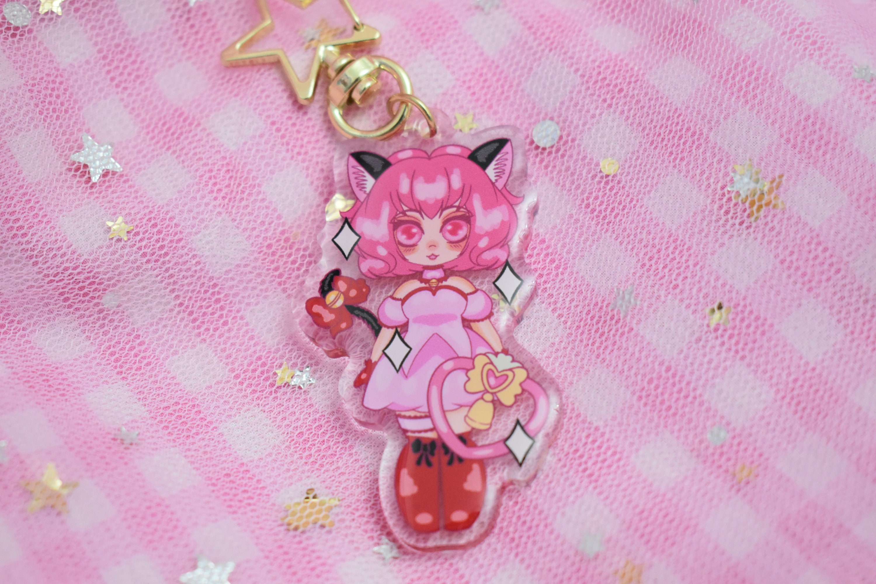 Tokyo Mew Mew Magical Girl Keychains - Etsy