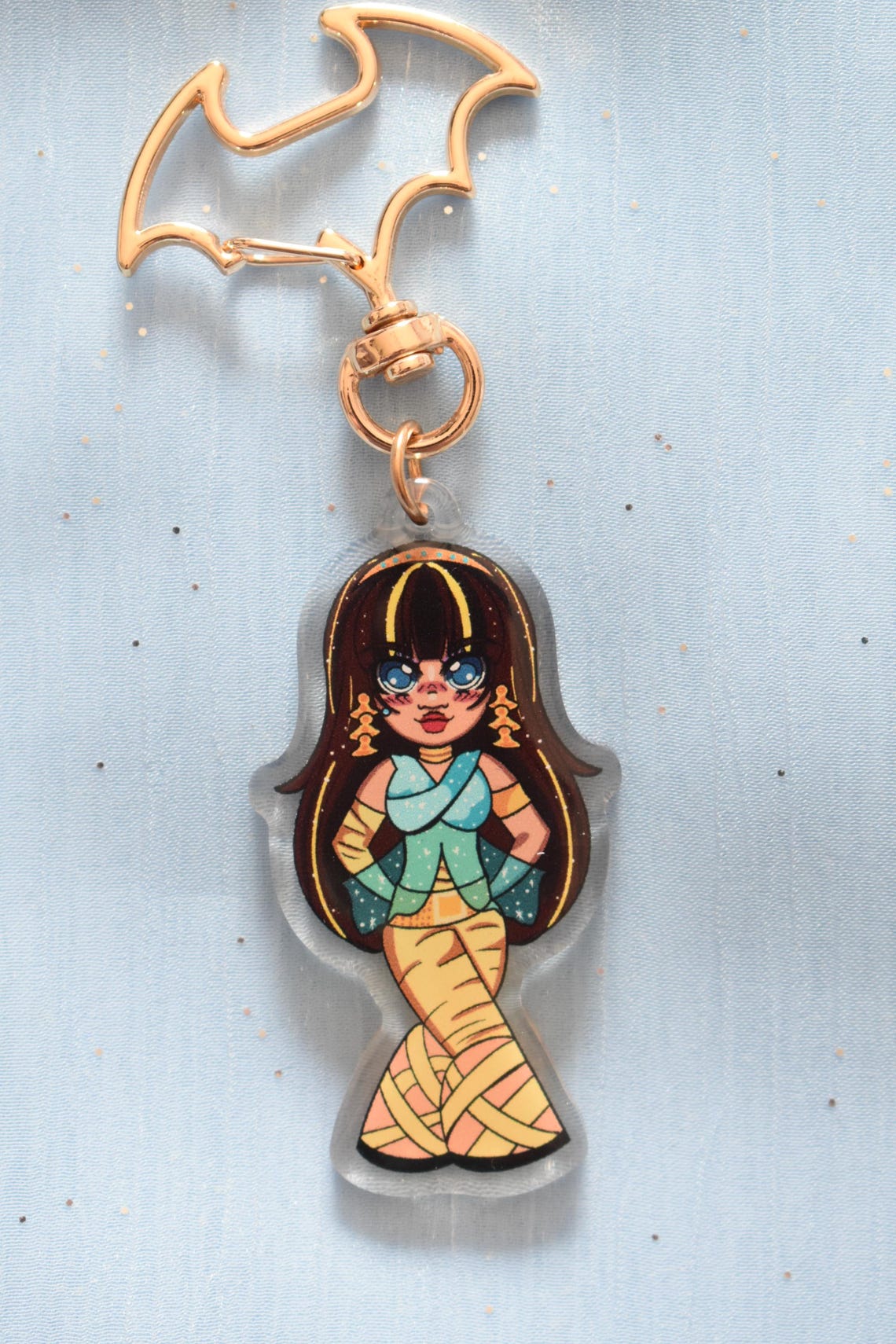 Monster High Keychains Draculaura, Clawdeen, Frankie, Lagoona, Ghoulia ...