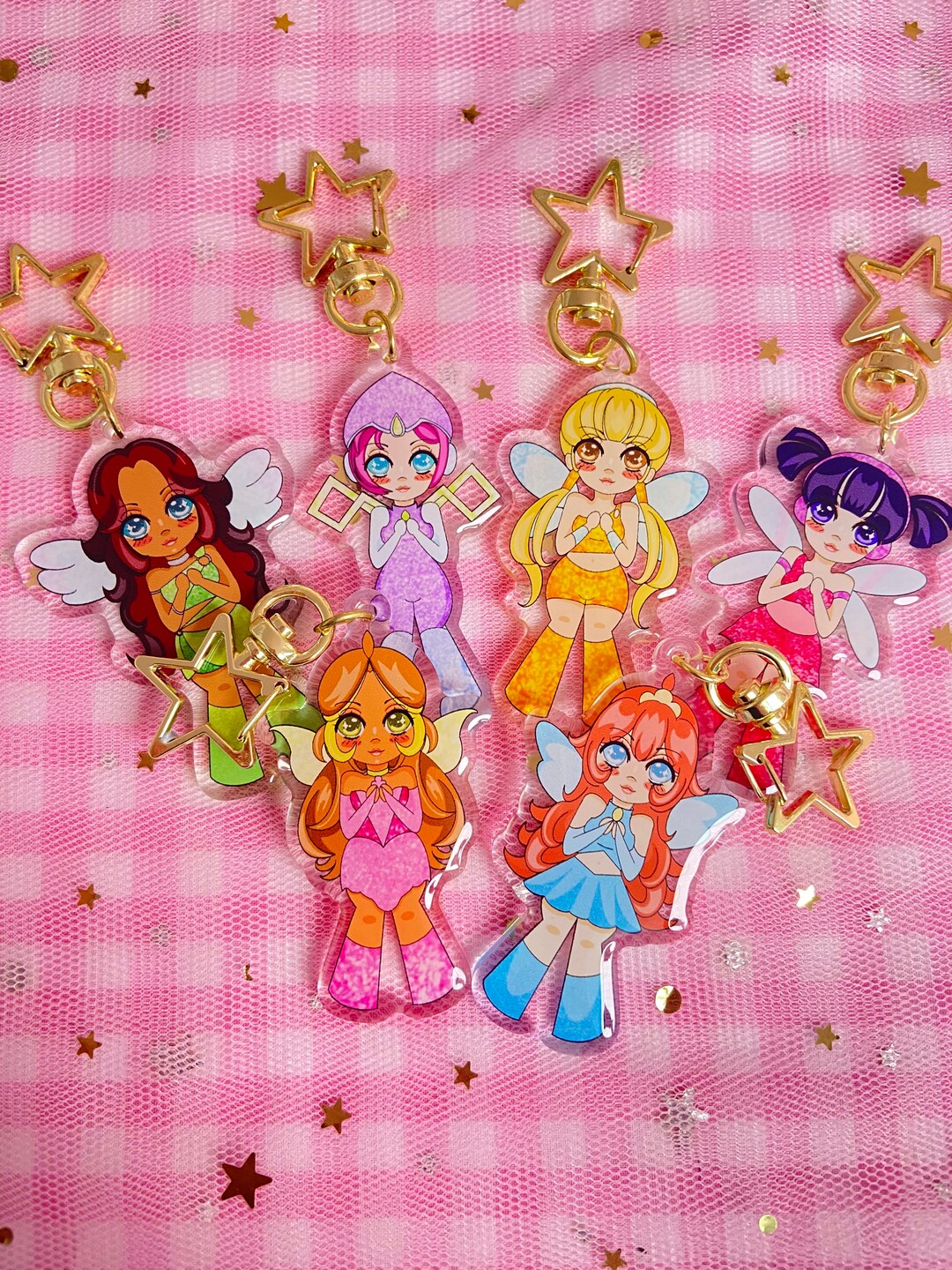 Winx Club Fairy Keychains - Etsy