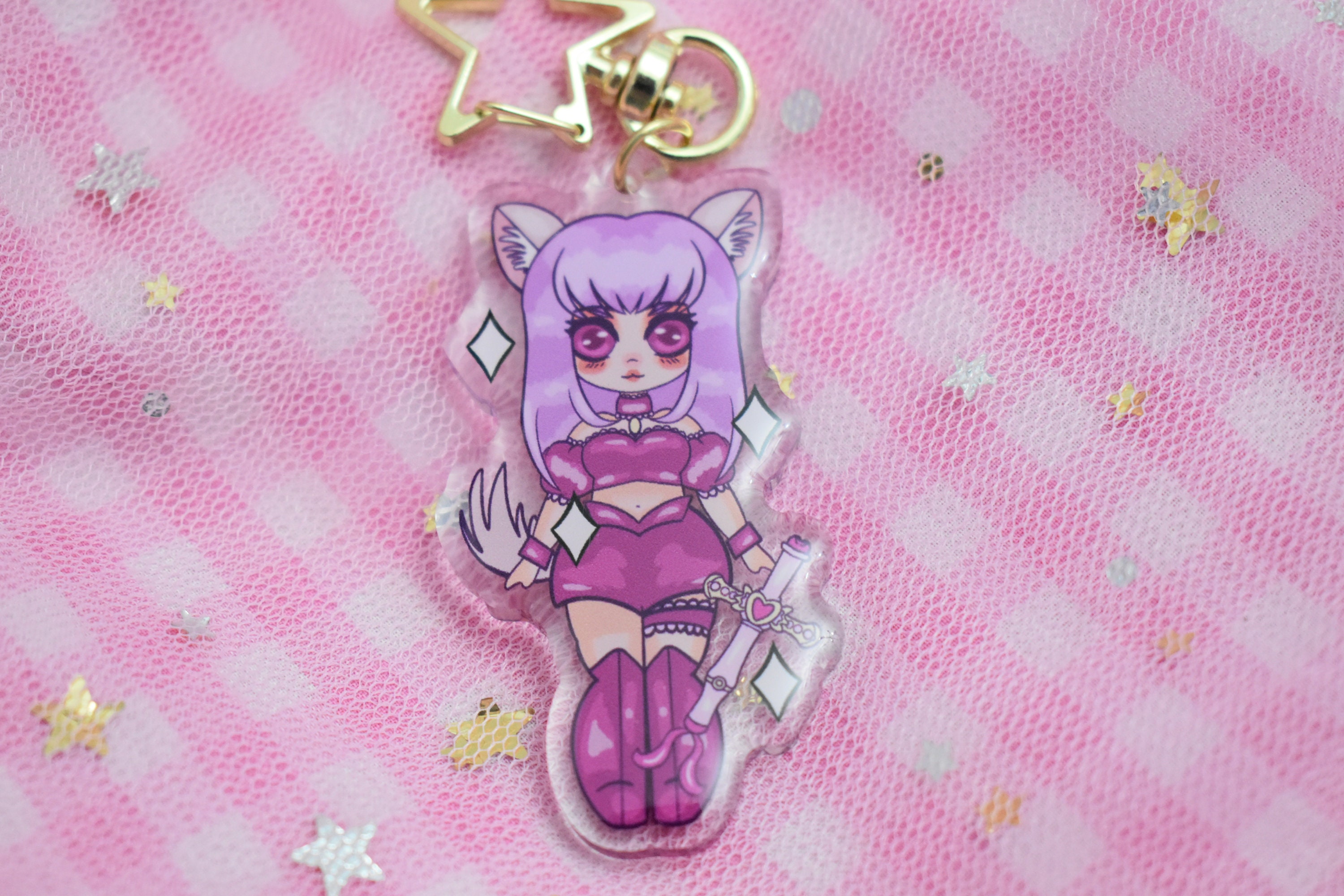 Tokyo Mew Mew Magical Girl Keychains - Etsy