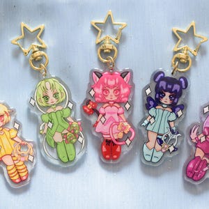 Tokyo Mew Mew Magical Girl Keychains - Etsy
