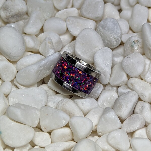 Purple Fire Opal - Etsy