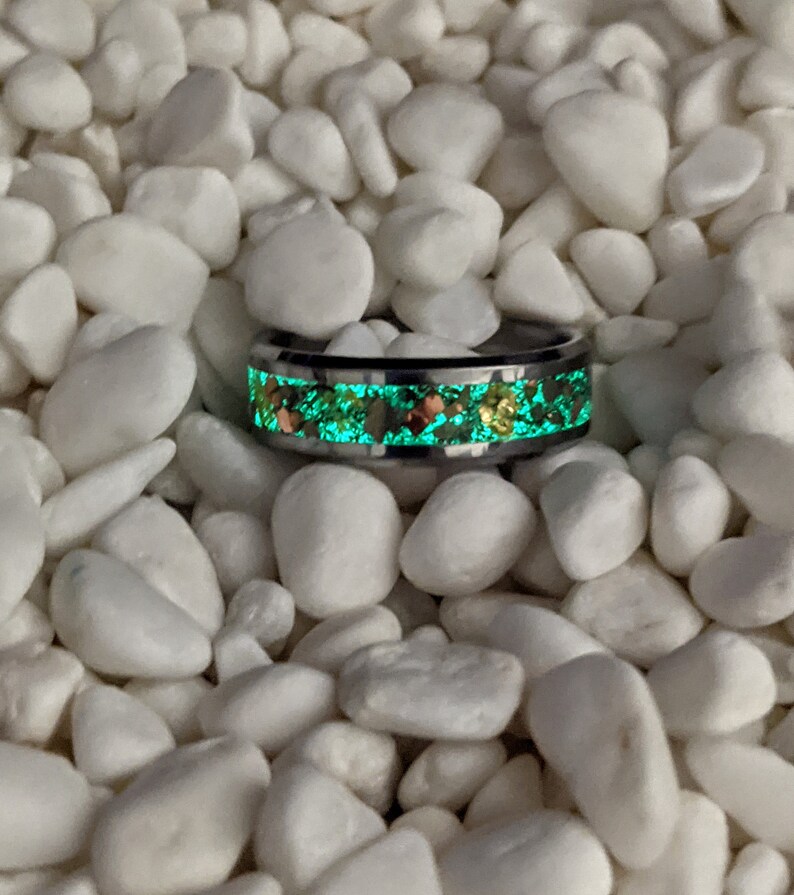 24k Gold Meteorite Iron Pyrite & Copper Inlay Iridescent - Etsy