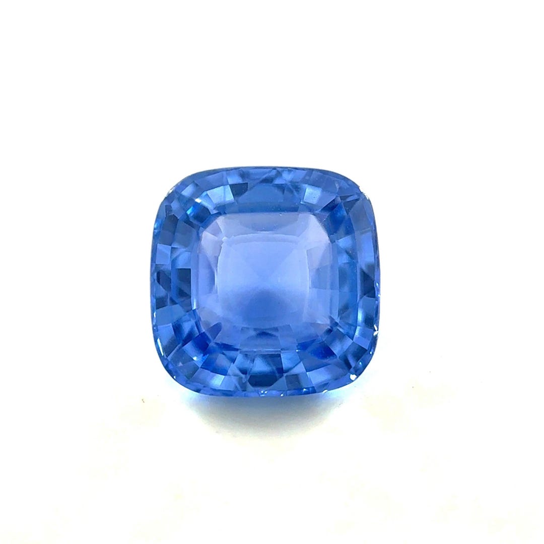 2.54carat LOUPE CLEAN Untreated Natural Blue Sapphire Gemstone Unique ...