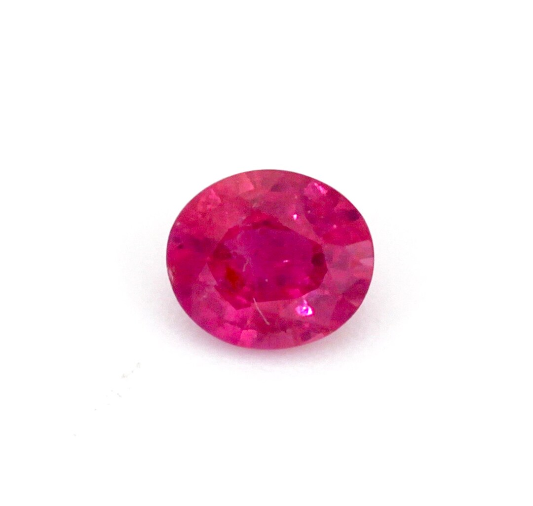 0.50carat Natural Ultra Rare Hot Pink Sapphire Gemstone Oval Cut ...