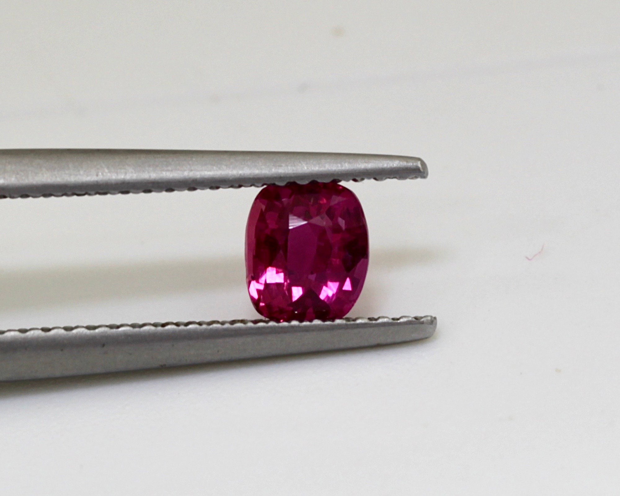 0.78Carats Natural Rare Hot Pink Sapphire Gemstone Cushion Cut | Etsy