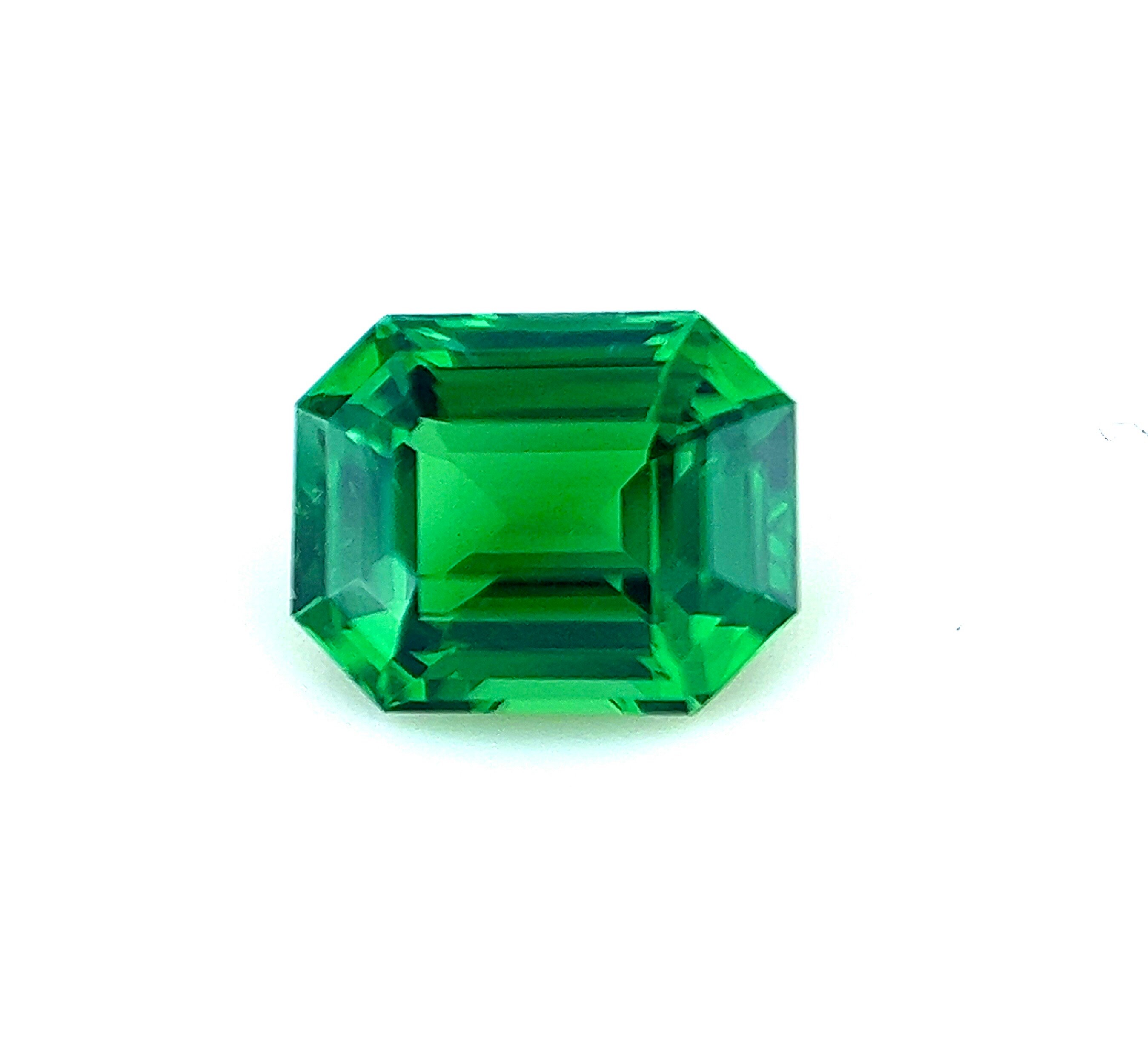 SOLD Premium Quality LOUPE CLEAN 1.03carat Natural Tsavorite Garnet ...
