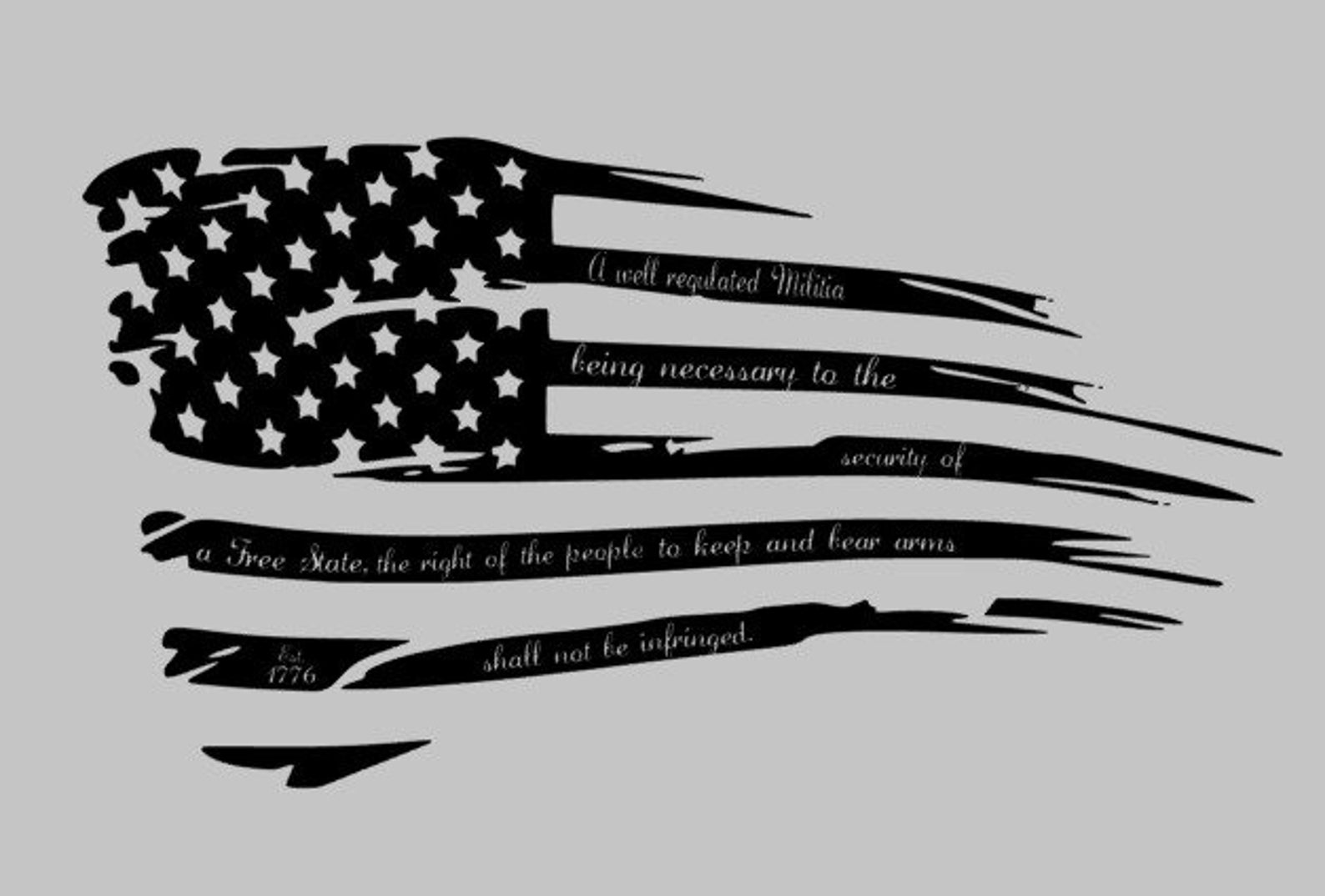 2ND SECOND AMENDMENT, FLAG, Instant Download, Svg, Jpeg, Png - Etsy