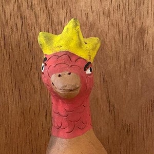 Mexican Clay Bell - Rooster Clay Bell - Folk Art Bell - Aguilar Bell ...