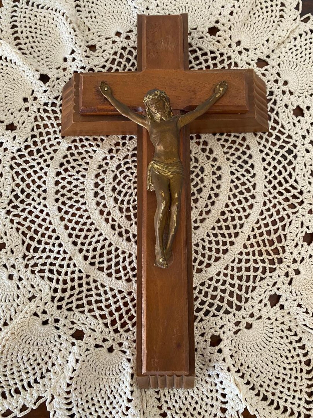 Crucifix - Cross - Last Rights - Wall Hanging - Religious Art - Travel ...