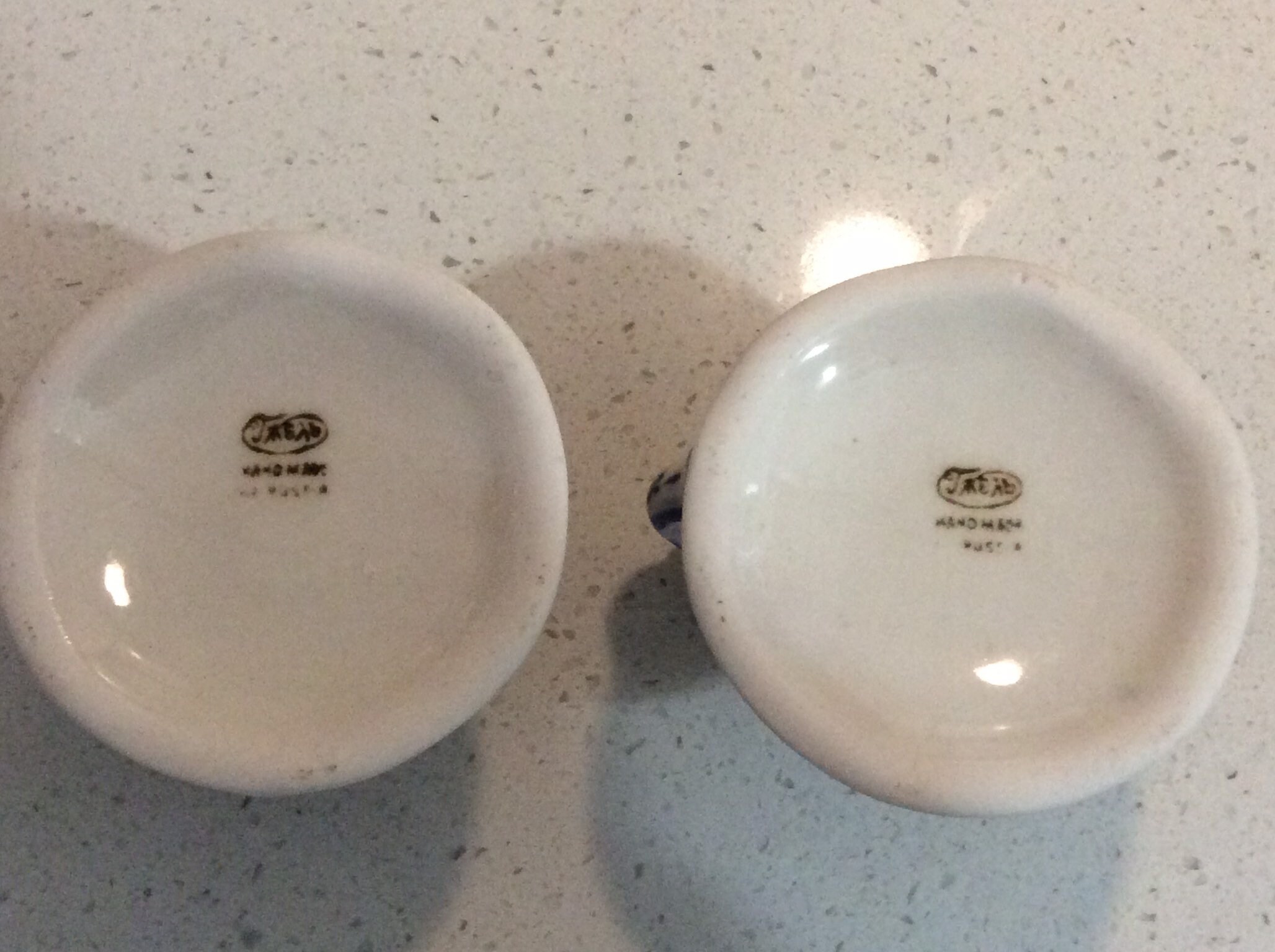 Russian Delft Style Candleholders Vintage Candleholders - Etsy