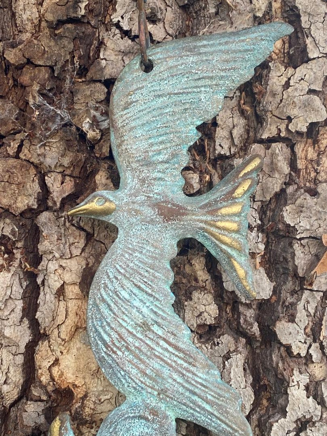 Sand Cast Bell - Cast Sea Bird Bell - Bells of Soleri - Bronze Wind ...