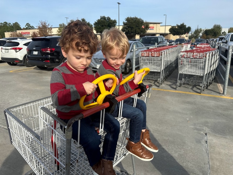 Shopping Cart Steering Wheel Toy, Imaginative Play Accessory - Etsy