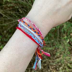Awareness, Support, Thread Braided Fundraiser Bracelets, Monthly Causes ...