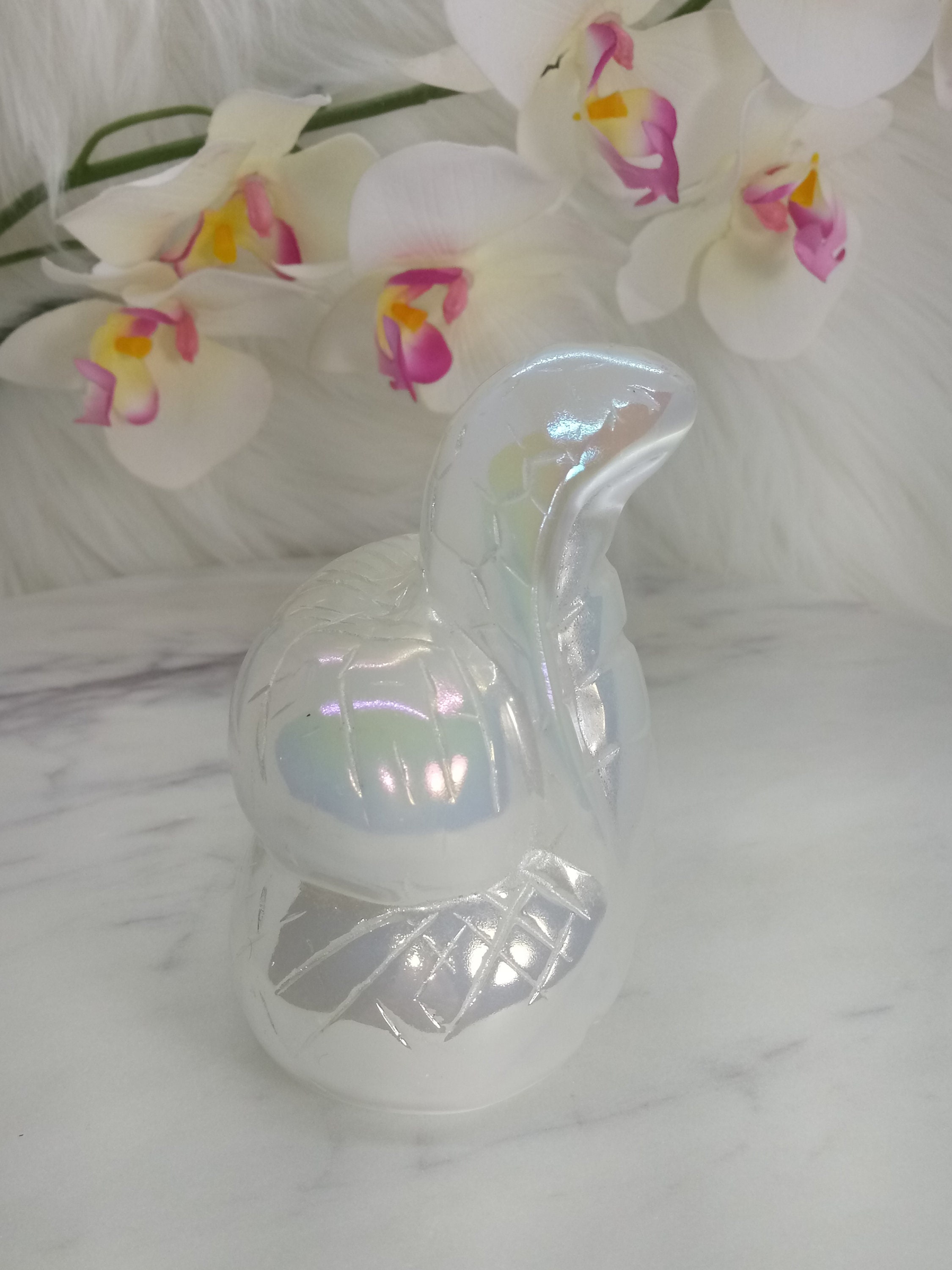 Large Selenite Aura Snake/cobra Carvings - Etsy