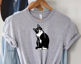 Kitty Cat Shirt | Etsy