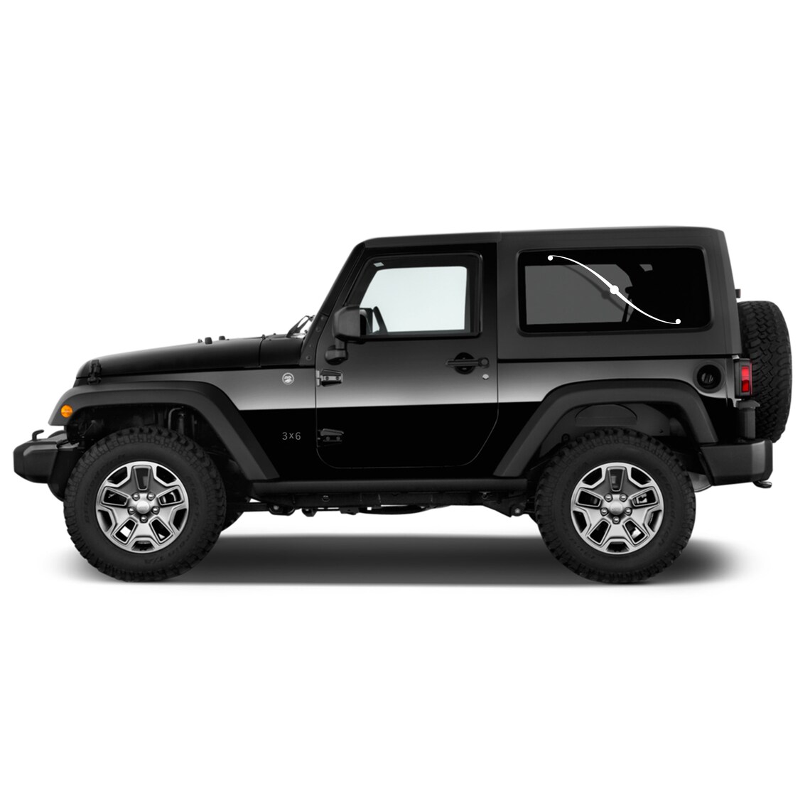 Landau Bars - Vinyl Decals Pair - Etsy