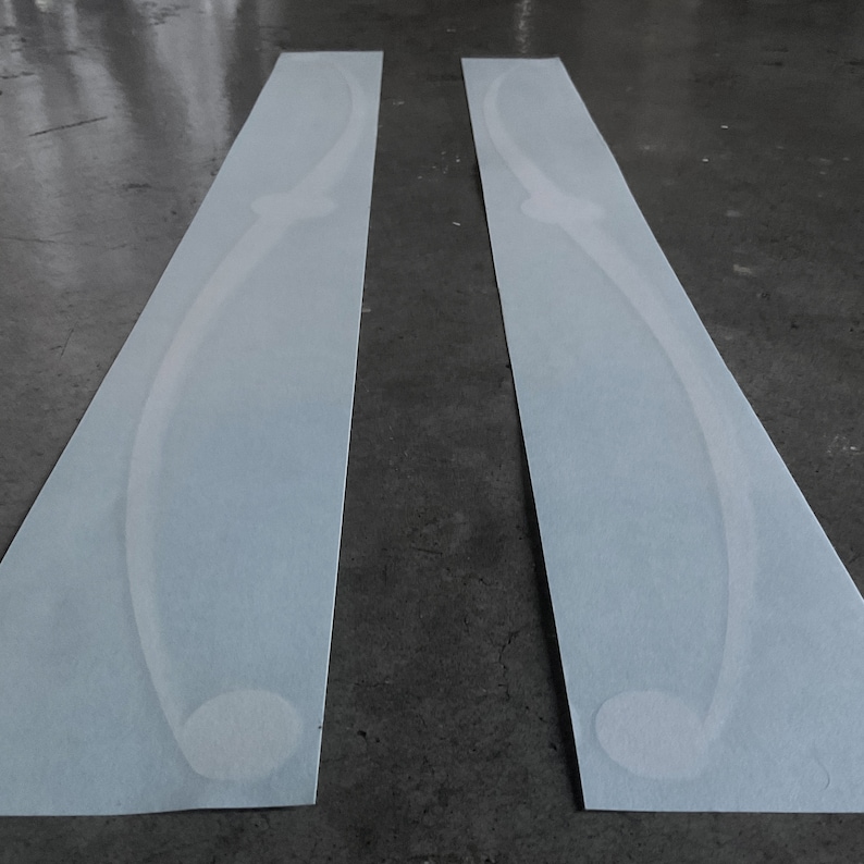 Landau Bars - Vinyl Decals Pair - Etsy