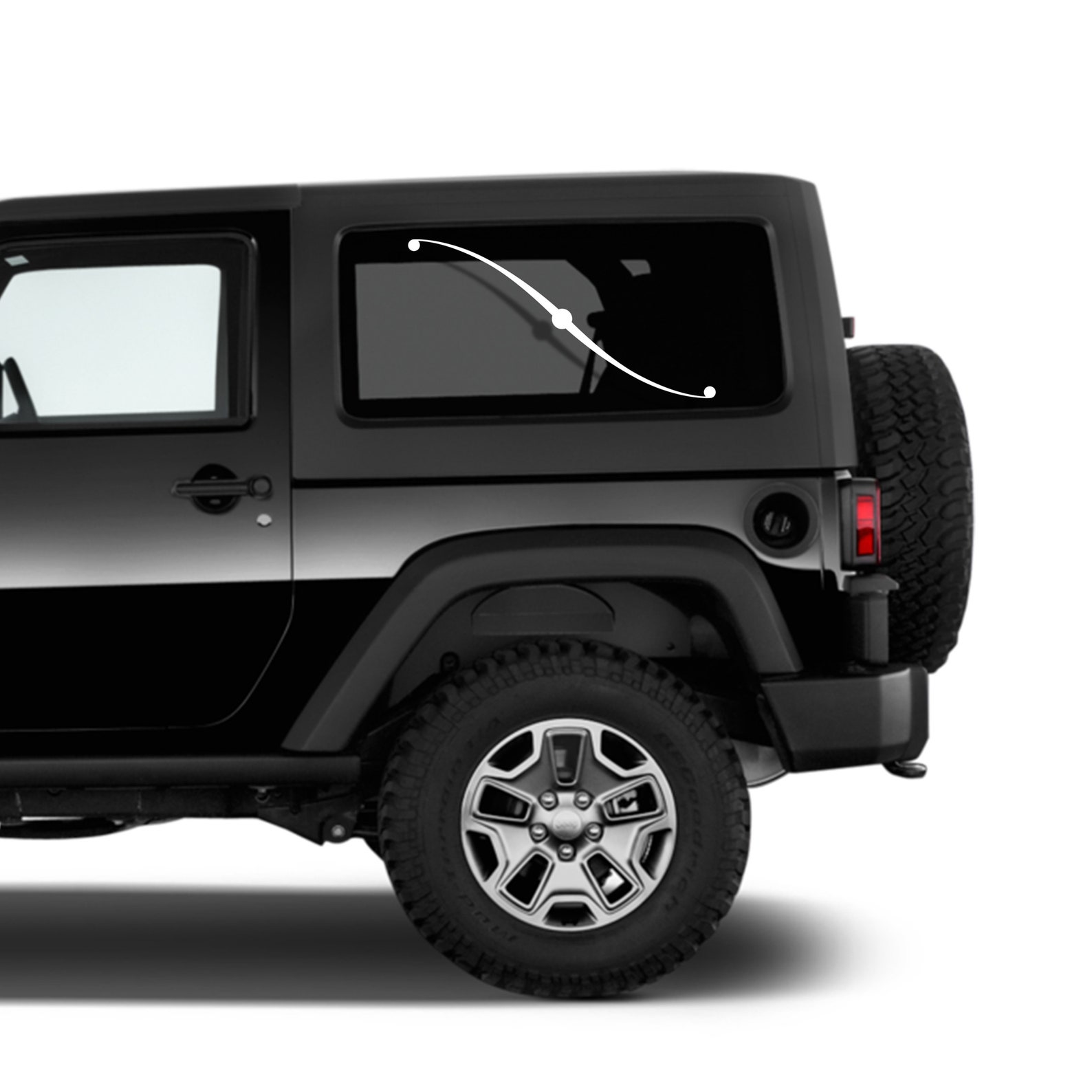 Landau Bars - Vinyl Decals Pair - Etsy