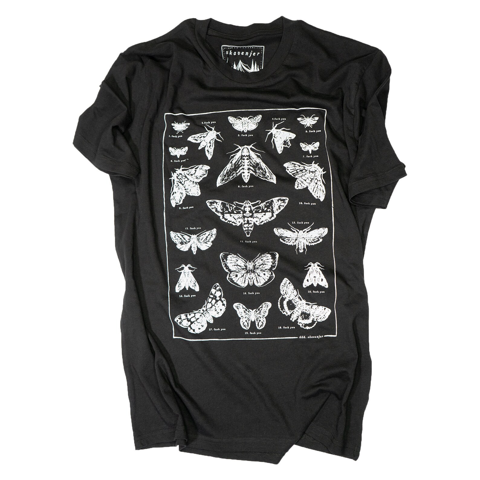Moth Collection T-shirt - Etsy