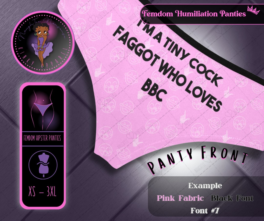 Tiny Cock Faggot Who Loves BBC Femdom Hipster Femdom Panties, Cuckold ...