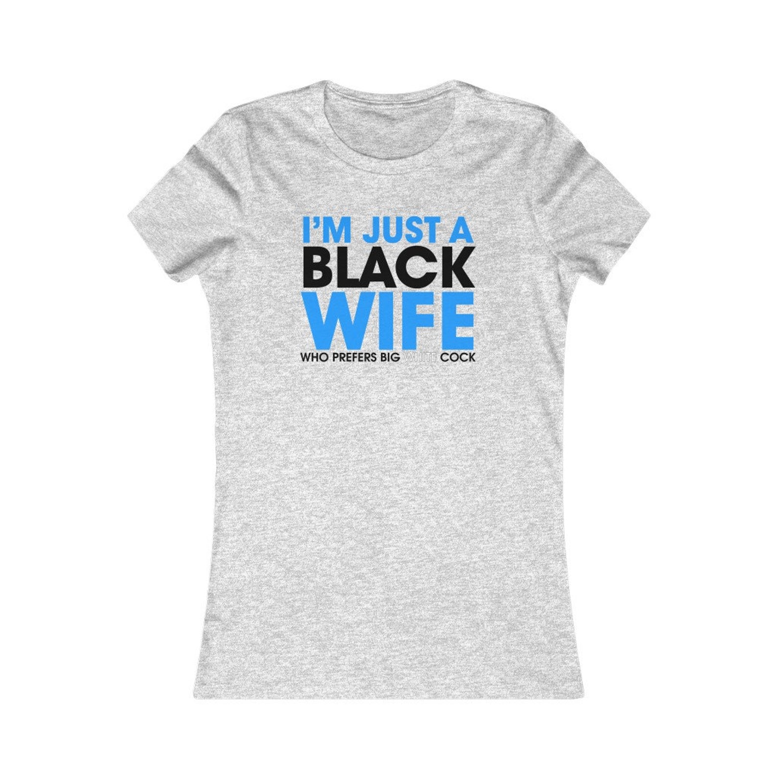 Ebony Cuckold Wife Womens Tshirt Bwc Interracial Bedroom Etsy