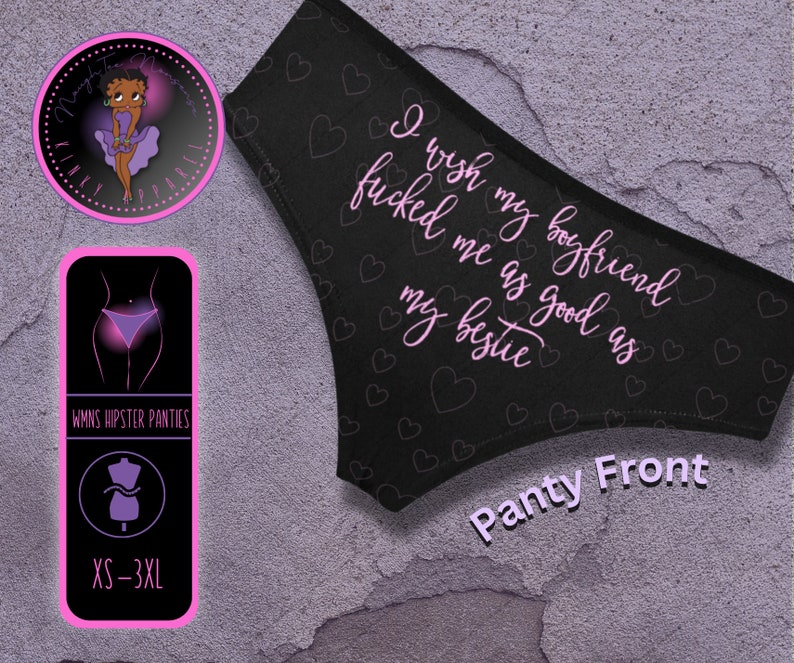 Bff Fucks Better Than Bf Hotwife Hipster Panties Lesbian Etsy