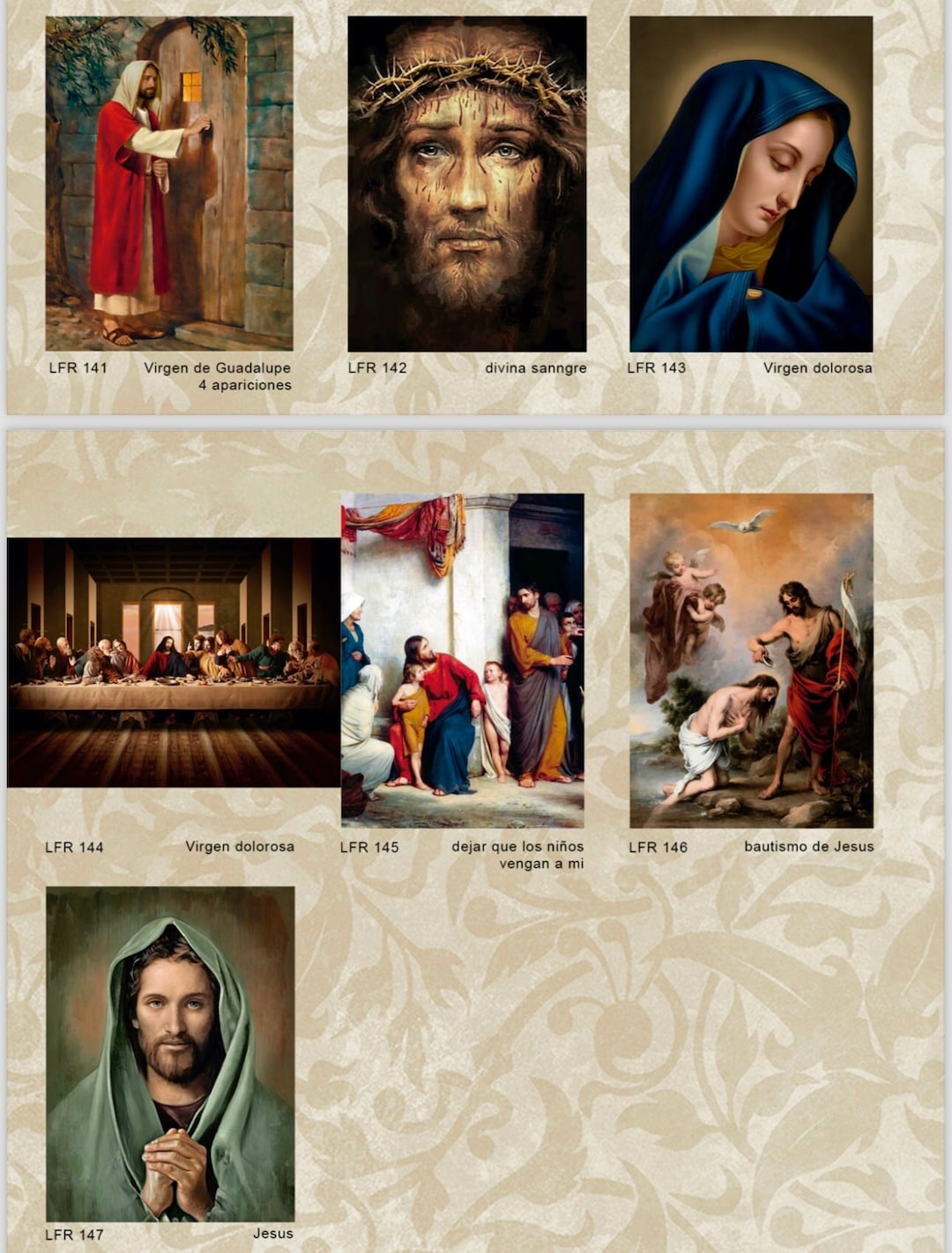 40"x28" CANVAS. Religious Prints. SPECIAL ORDERS - Etsy