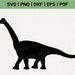 Brachio Saurs SVG, Dinosaur SVG, Dino SVG Files for Cricut, Dinosaur ...