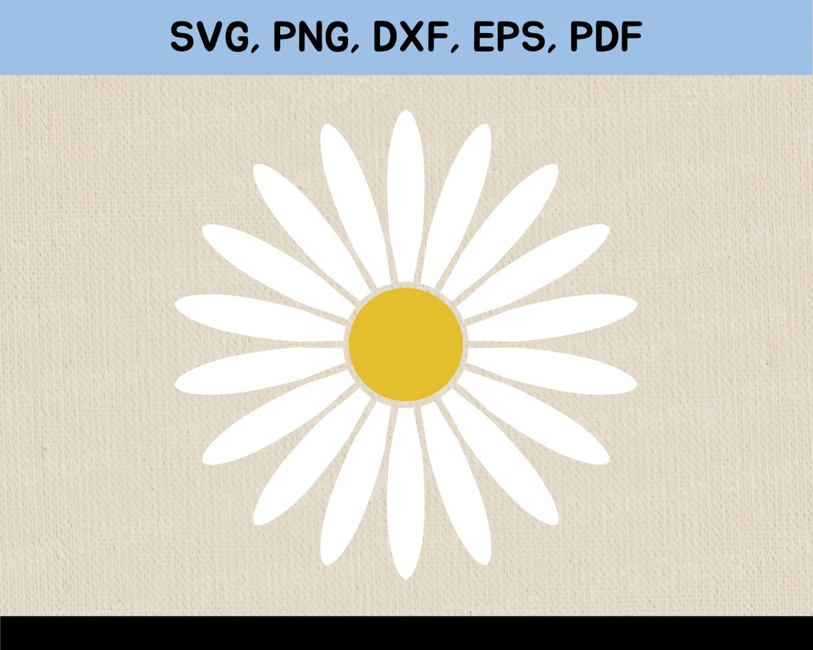 Daisy SVG, Flower SVG, Daisy Flower, Floral, Spring SVG Files for ...