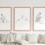 Minimalist Speech Therapy Line Art Gallery Set of 11 Drawings, Office ...
