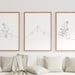 Minimalist Speech Therapy Line Art Gallery Set of 11 Drawings, Office ...