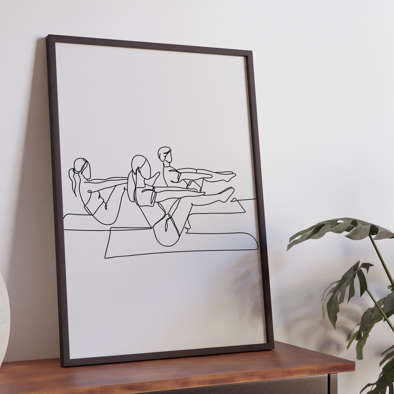 Pilates Poster - Etsy