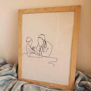 Minimalist Pediatric Line Art, Digital Download, Medical Artwork, Male ...