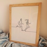Running Art - Etsy