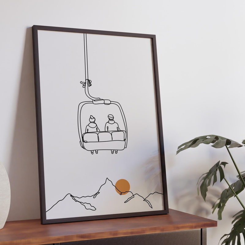 Hanging Ski Lift - Etsy