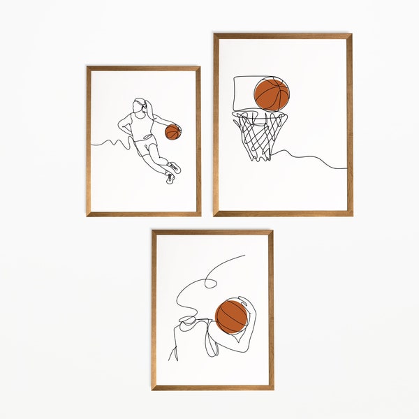 Basketball Wall Art - Etsy