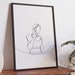 Minimalist Pediatric Line Art, Digital Download, Medical Artwork, Male ...