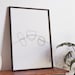 Minimalist Medicine Line Art, Digital Download, Nurse Print, Hospital ...