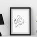 Veterinary Line Art, Digital Download, Vet Office Outline Drawing ...