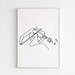 Minimalist Violin Line Art Digital Download Stringed Music - Etsy