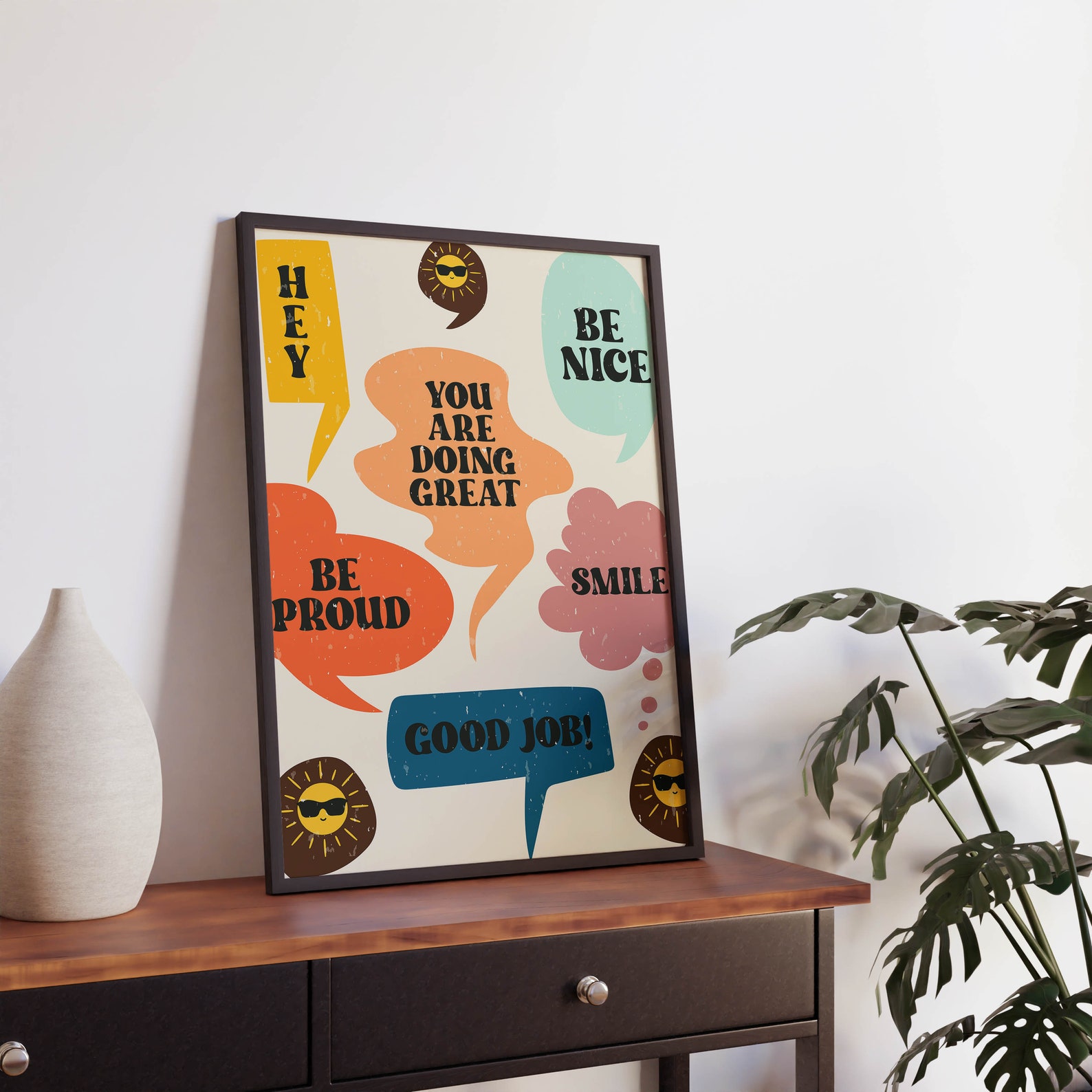 Fun Retro Speech Therapy Art, SLP Illustration Drawing, Office ...