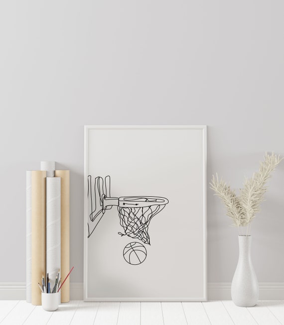 Basketball Grafik Umriss Basketball Vektoren Und Illustrationen Zum